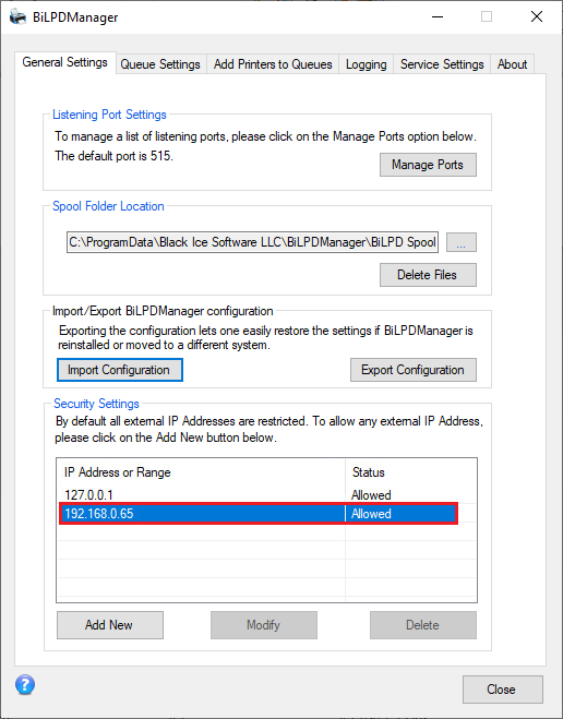How to set up LPR/LPD Printer on Windows 7 to print in RAW data type?