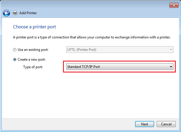 How to set up LPR/LPD generic text Printer on Windows 7 to print text ...
