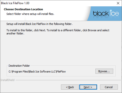Installing the FileFlow