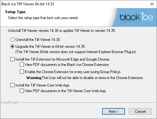 Updating the TIFF Viewer