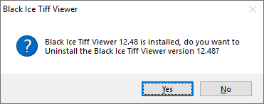 Uninstalling the TIFF Viewer