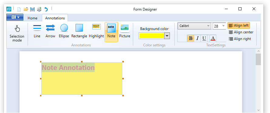 Highlight Annotation