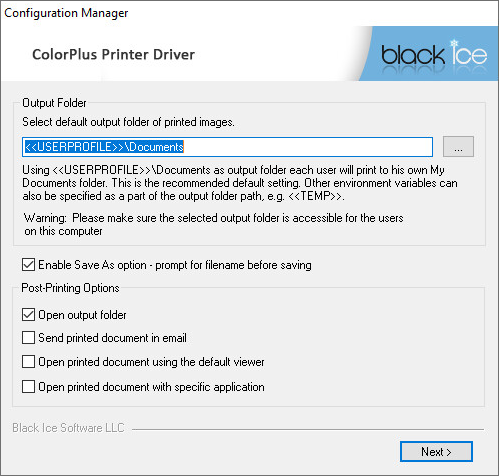 Installing the ColorPlus Printer Driver on Windows 11/10