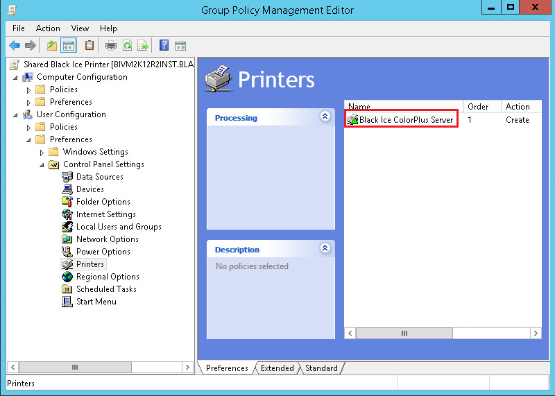 Uninstalling Shared printer drivers from the Client using GPO