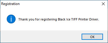 How do I know if Printer Driver is registered with transferable license?