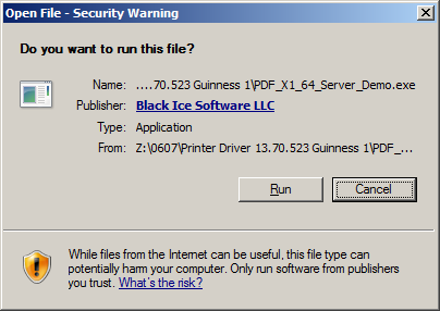 Installing the PDF Printer Driver on Windows Server 2025/2022/2019/2016/2012