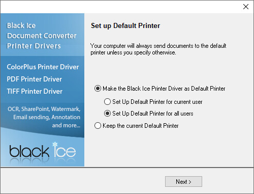 Installing the PDF Printer Driver on Windows Server 2025/2022/2019/2016/2012